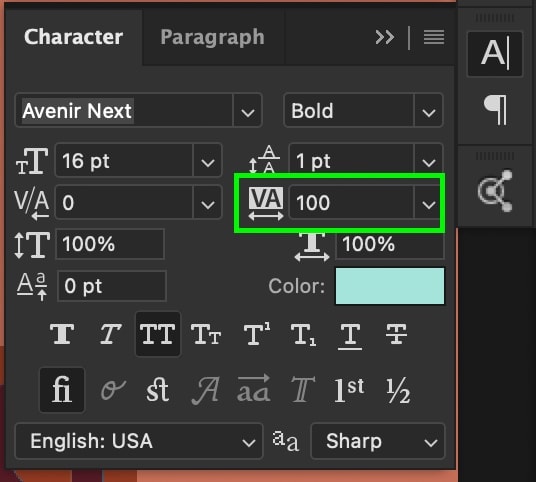 How To Adjust Text And Line Spacing In Photoshop EASY 