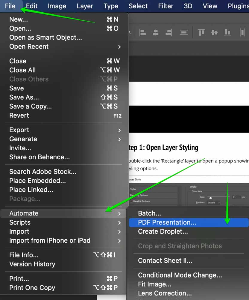 How To Import Edit Save A PDF In Photoshop Step By Step 