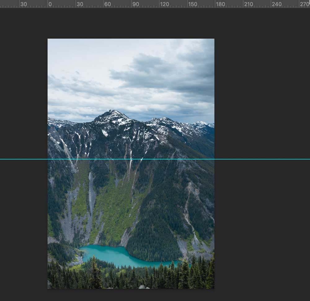 How To Cut An Image In Half In Photoshop Brendan Williams Creative