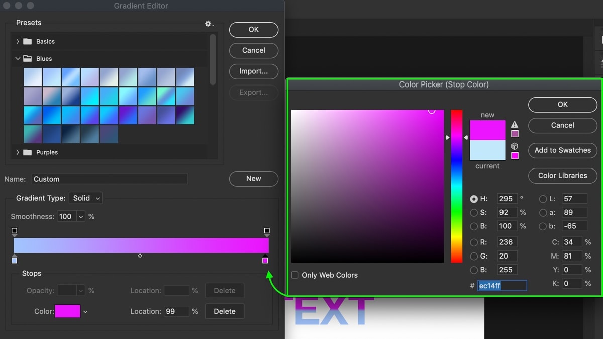  How To Make Gradient Text In Photoshop Step By Step 