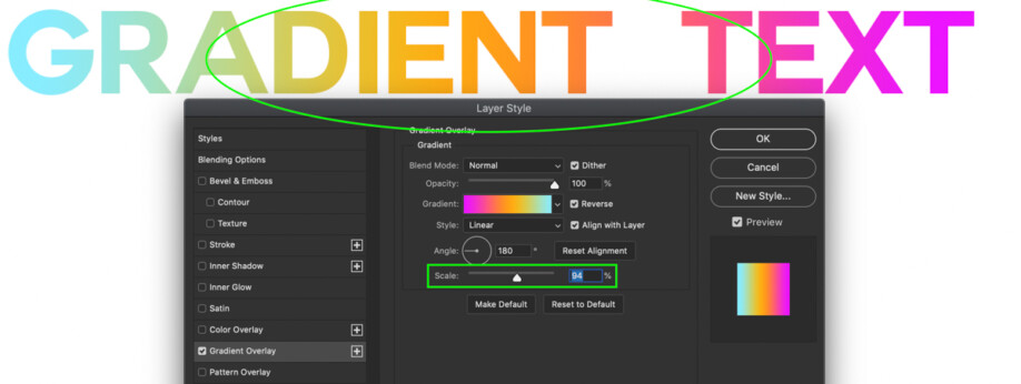 How To Make Gradient Text In Photoshop (Step By Step)