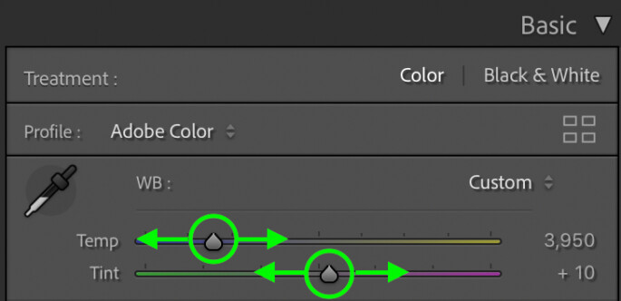 How To Fix Yellow Photos In Lightroom - Correcting Color Cast