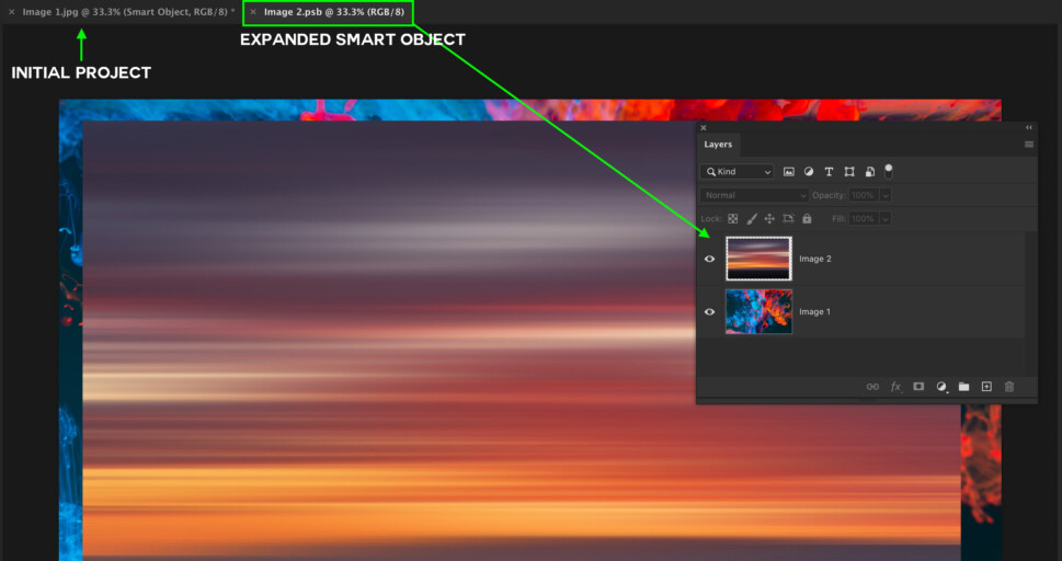 How To Add An Image To An Existing Layer In Photoshop