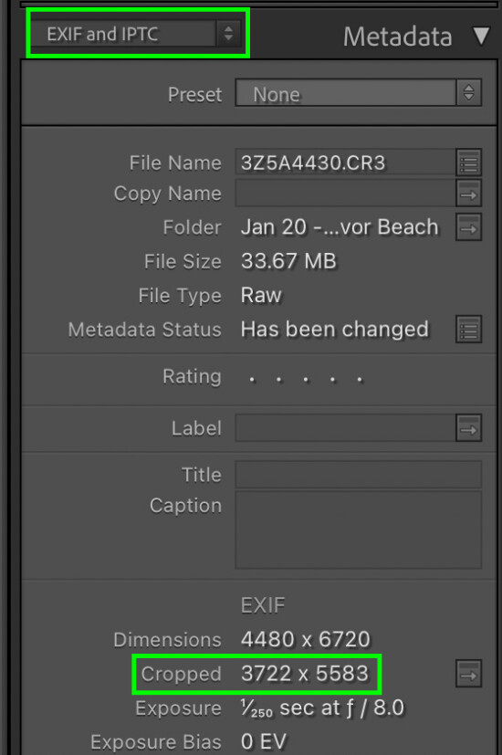 How To See File Sizes In Lightroom (And Change Them!)